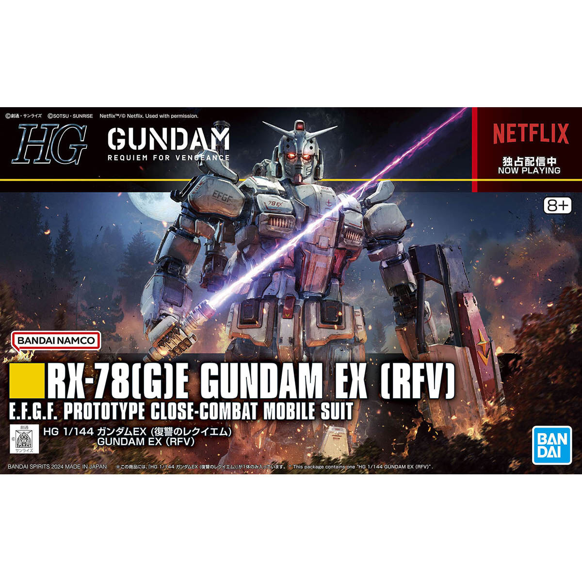Bandai HG 1/144 Gundam EX Model Kit – Gunpla Style