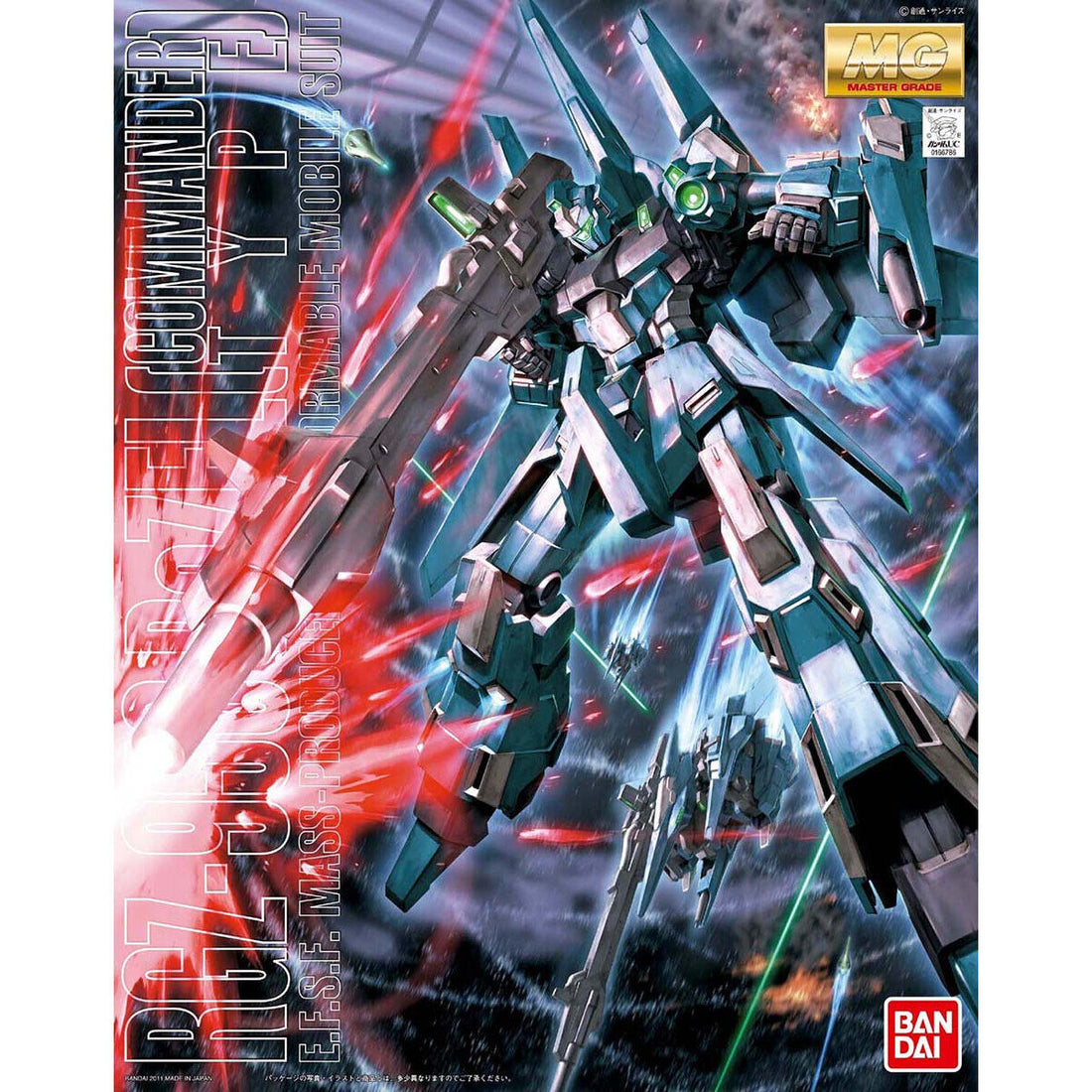 Bandai MG 1/100 RGZ-95C ReZEL Commander Type Model Kit – Gunpla Style