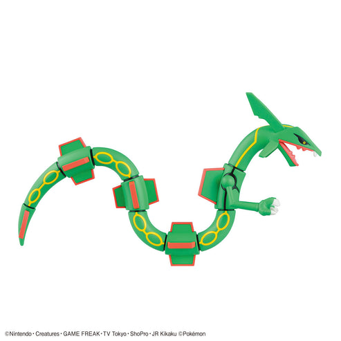 Bandai Pokemon Plamo Collection Select Rayquaza Model Kit – Gunpla Style
