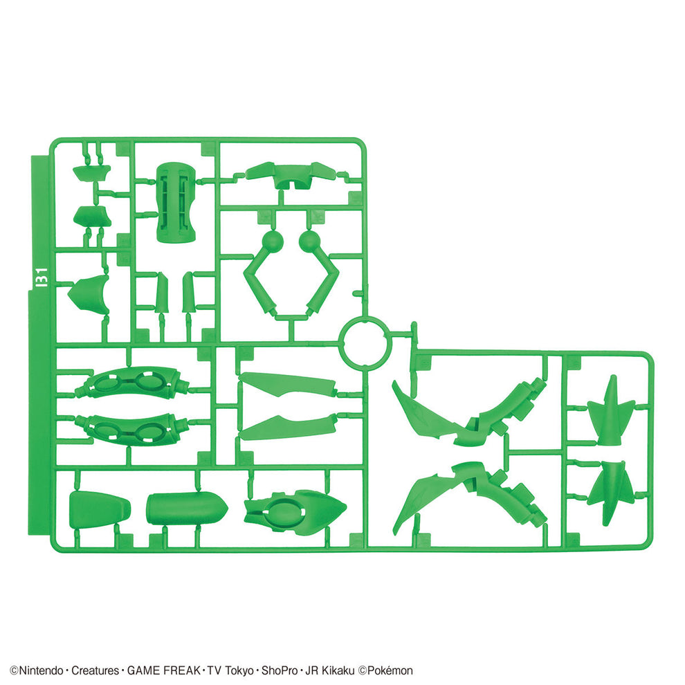 Bandai Pokemon Plamo Collection Select Rayquaza Model Kit – Gunpla Style