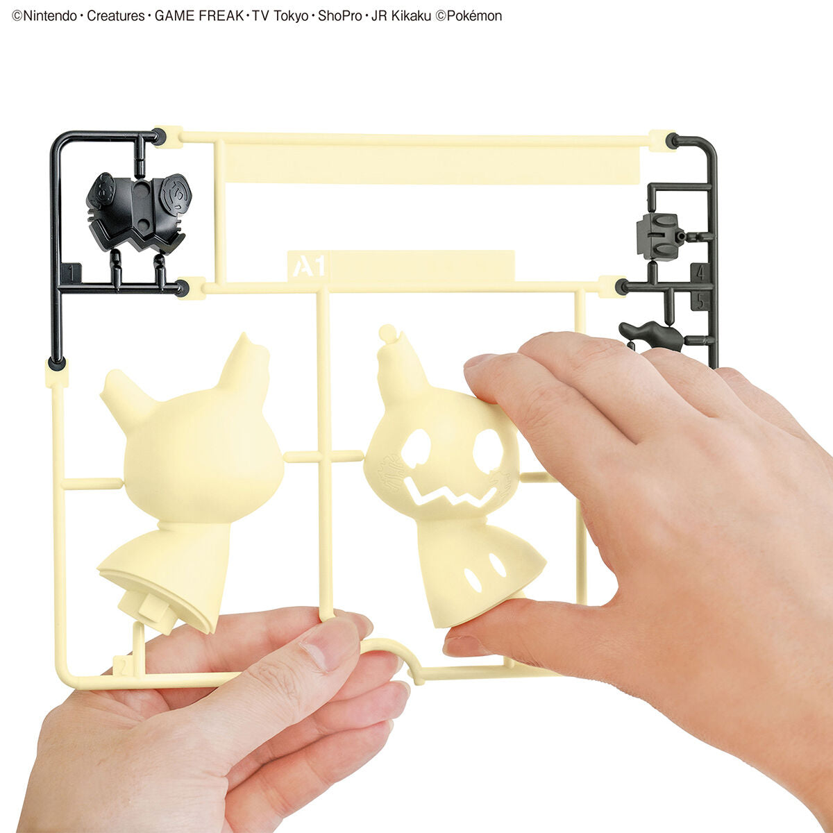 Bandai Pokemon Plamo Collection Quick!! 08 Mimikyu Model Kit – Gunpla Style