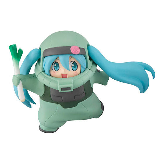 Bandai Gashapon GUNDAM × MIKU Anniversary Special project. Figure Coll ...