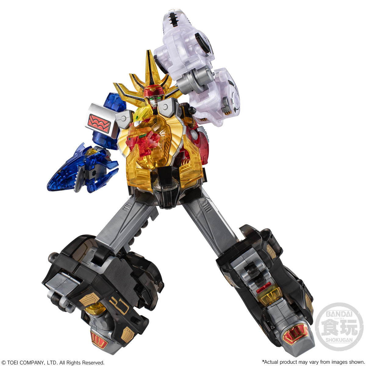 Bandai SMP [SHOKUGAN MODELING PROJECT] Hyakuju Sentai Gaoranger GaoKin ...