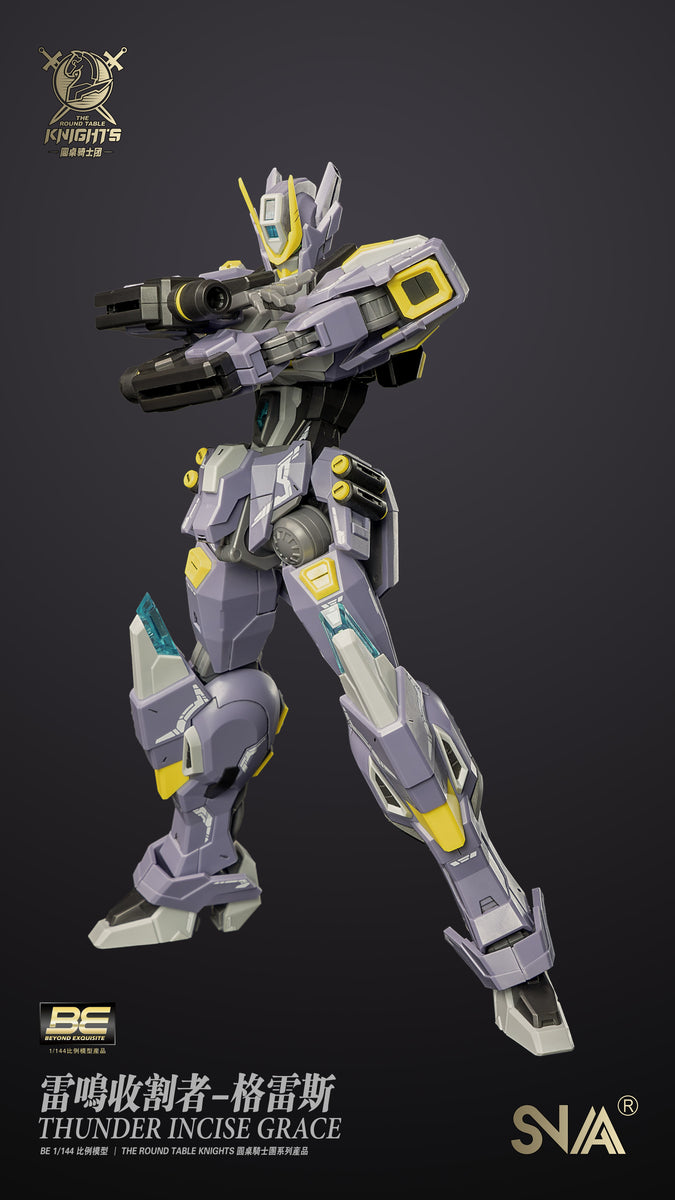 SNAA HG 1/144 The Round Table Knights Thunder Incise Grace Model Kit ...